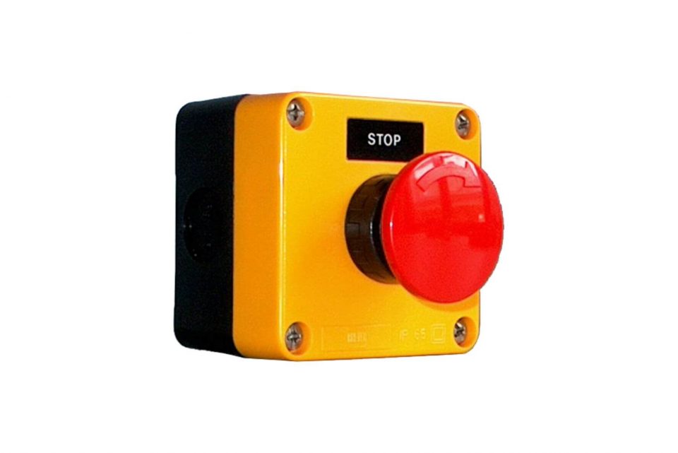 Noodstop drukknop opbouw 90014 - SAS bv